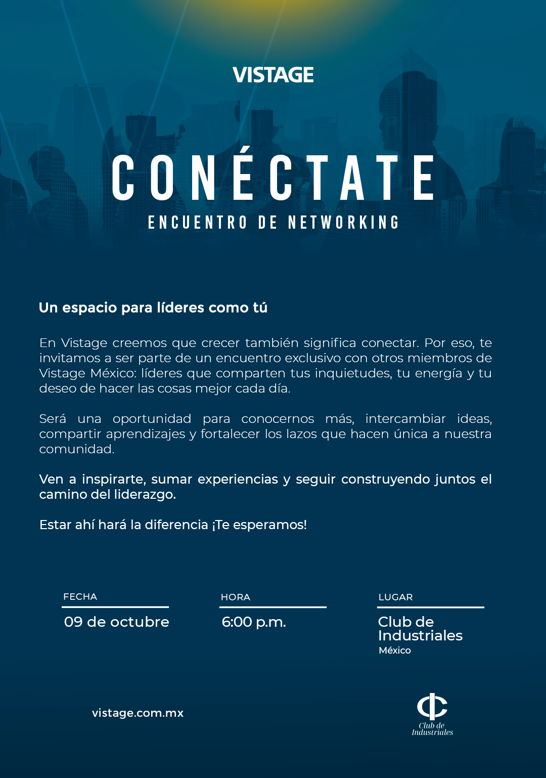 Evento networking Vistage México - Vistage México